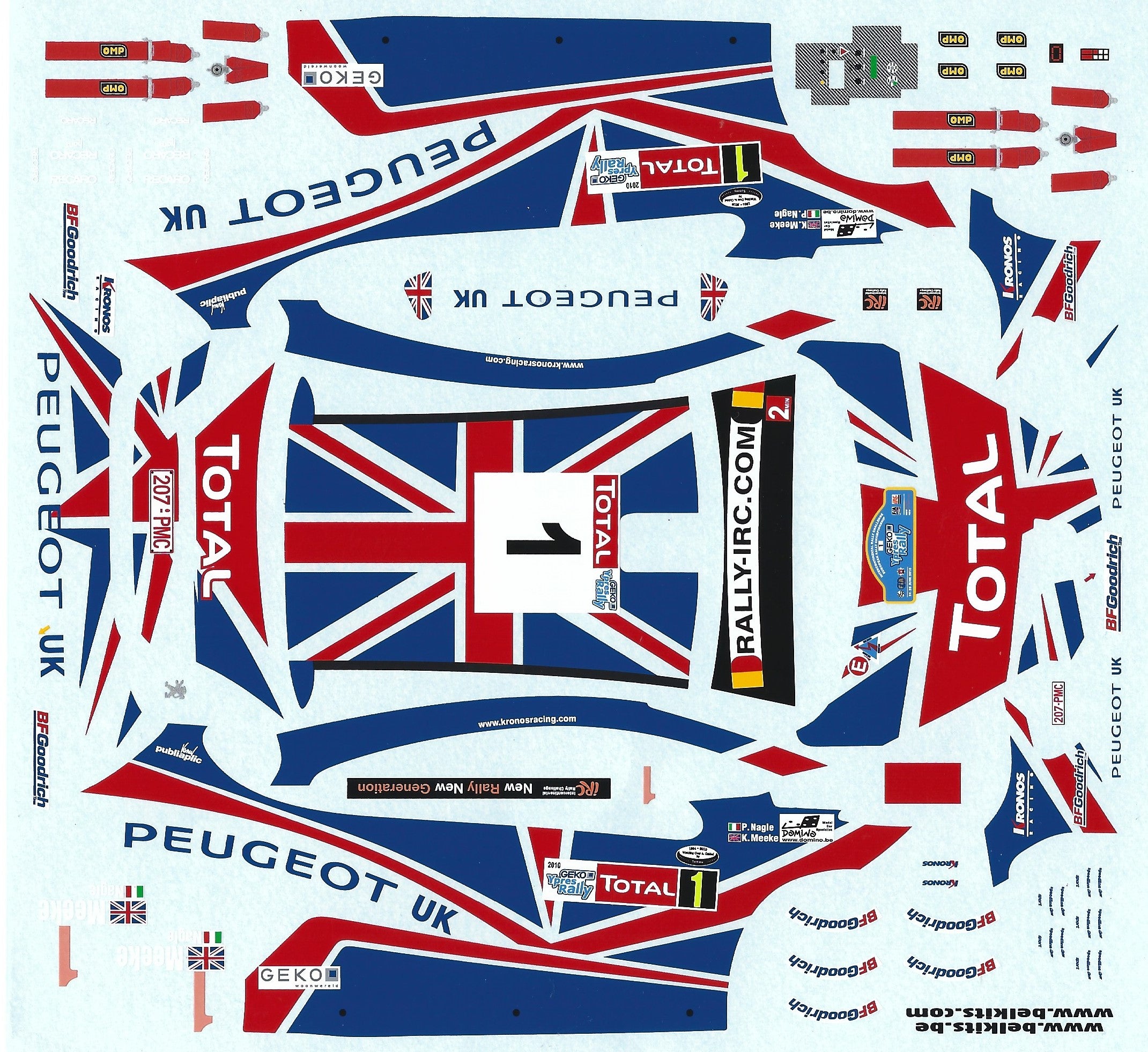 Belkits special decals – GPmodeling