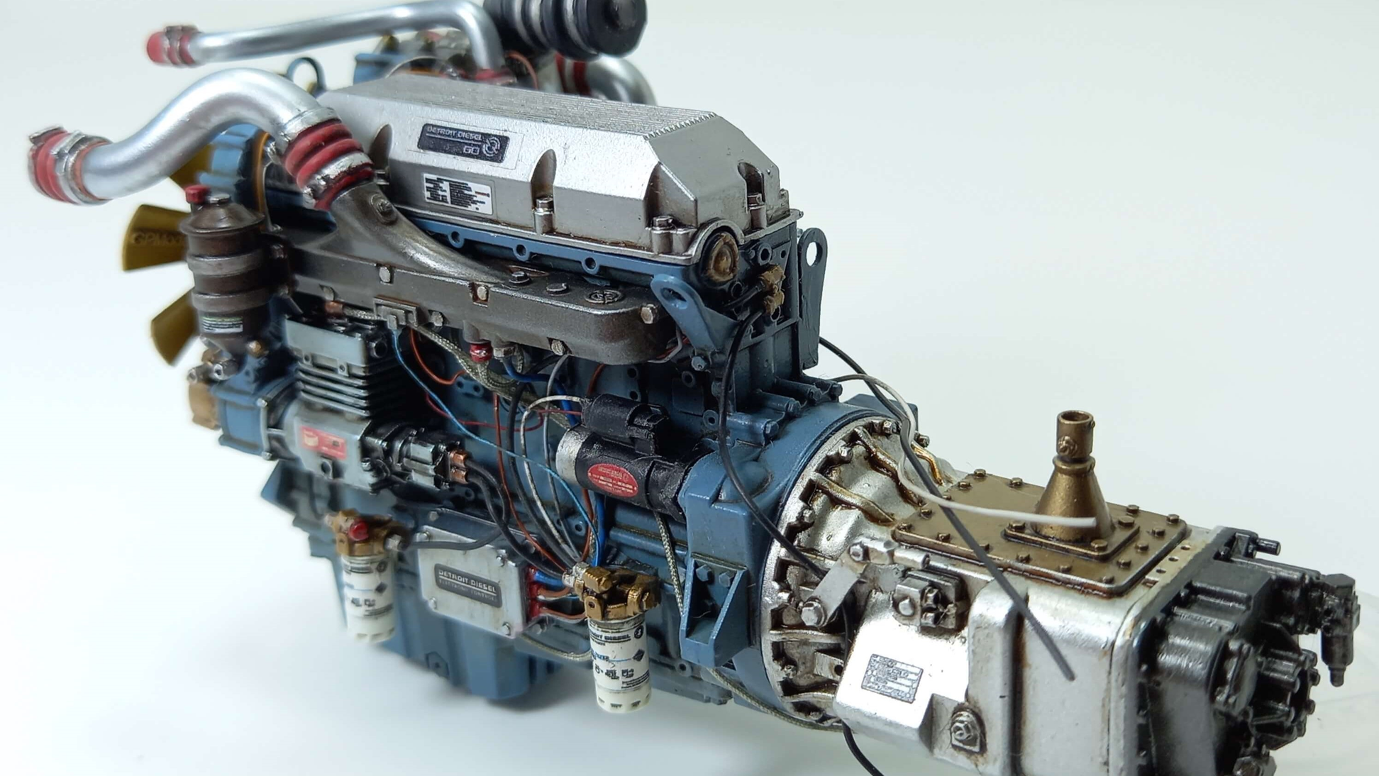 GPmodeling Truck Engine 1:24