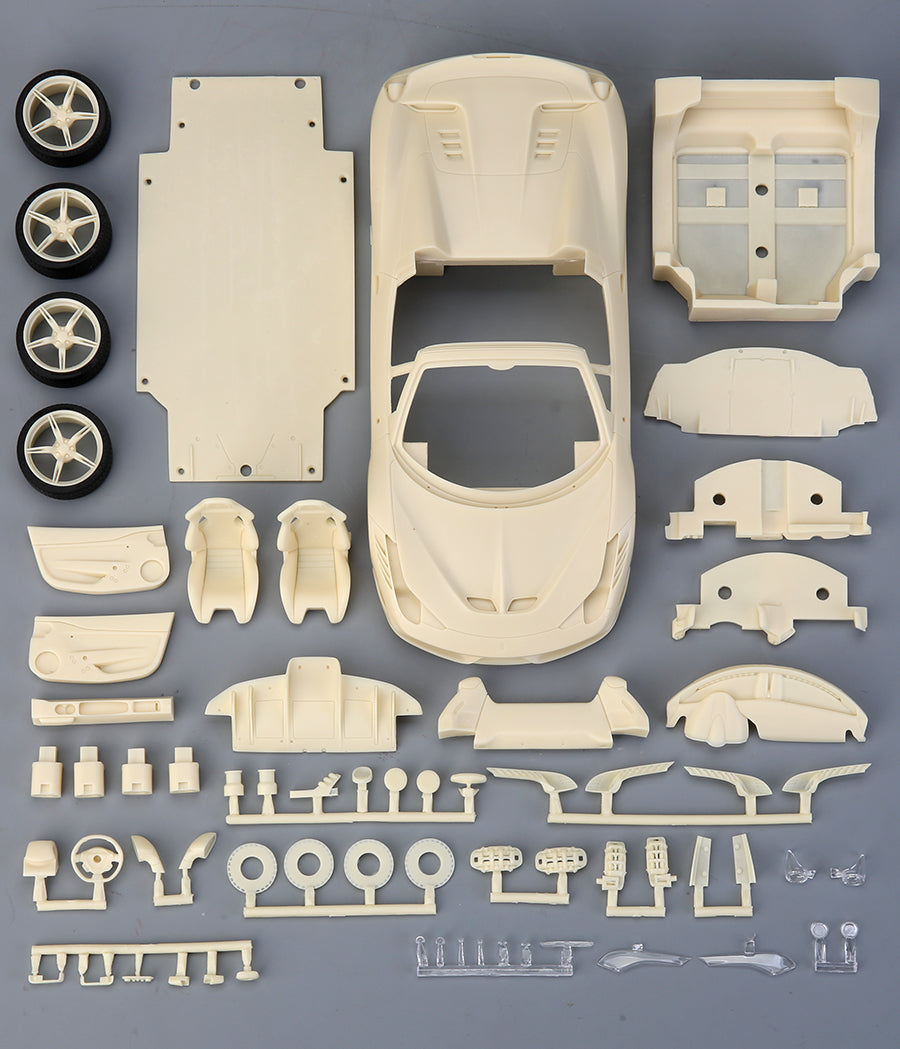 Alpha Model Ferrari car model kits scale 1/24 - GPmodeling