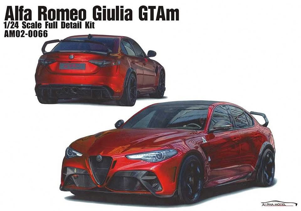 Alpha Model Alfa Romeo Giulia GTAm - GPmodeling