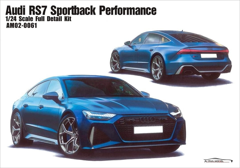 Alpha Model Audi RS7 Sportback Performance - 1:24 - GPmodeling