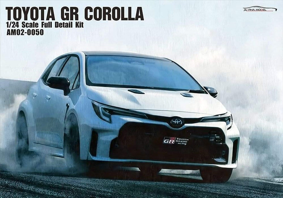 Alpha Model Toyota GR Corolla - 1:24 car kit - GPmodeling