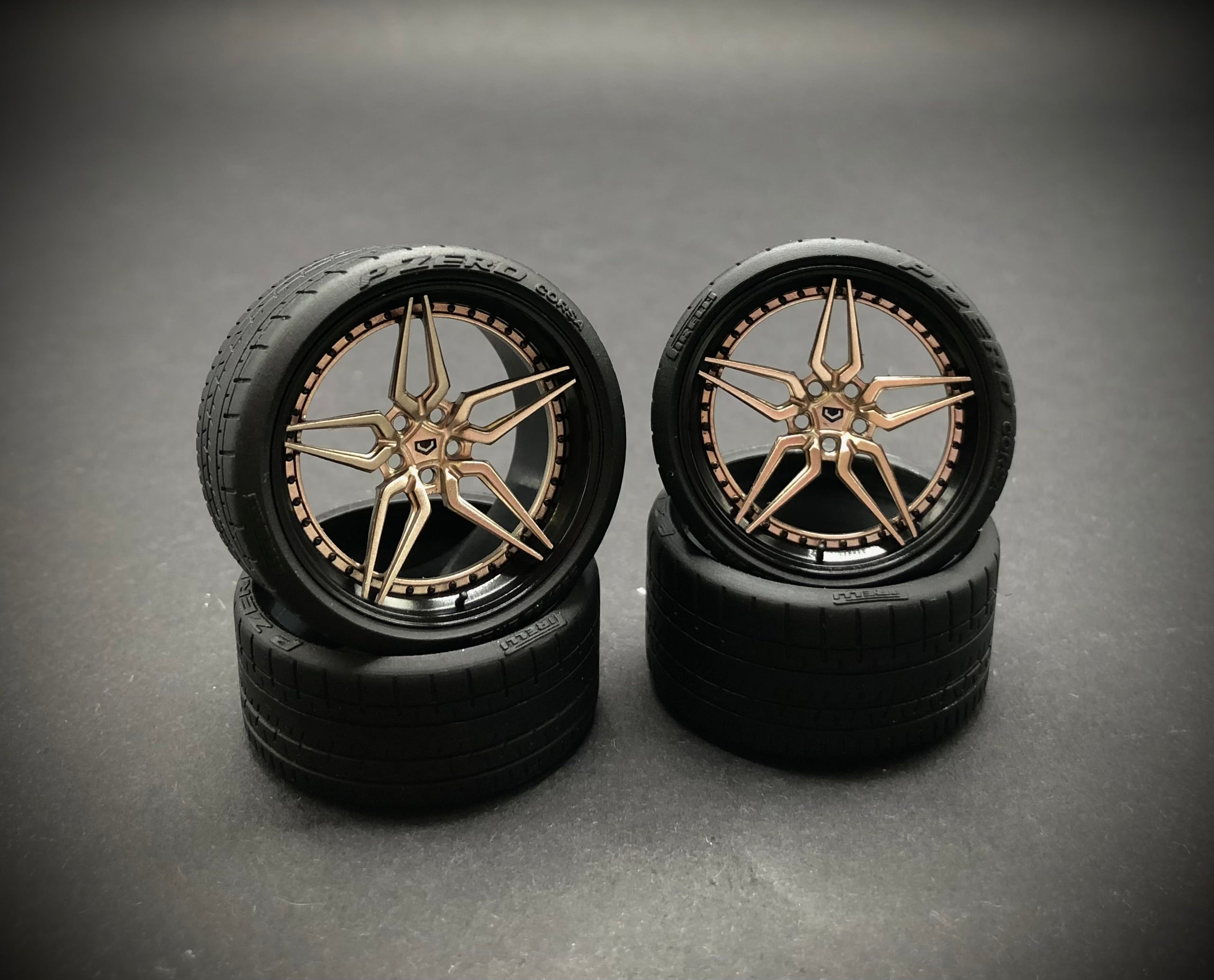 Geronimoworks VOSSEN MX1 type wheel set 21" Pirelli | GPmodeling