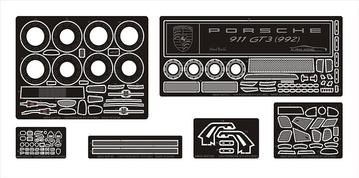 New 2023 model kit Alpha Model Porsche 992 GT3 - GPmodeling