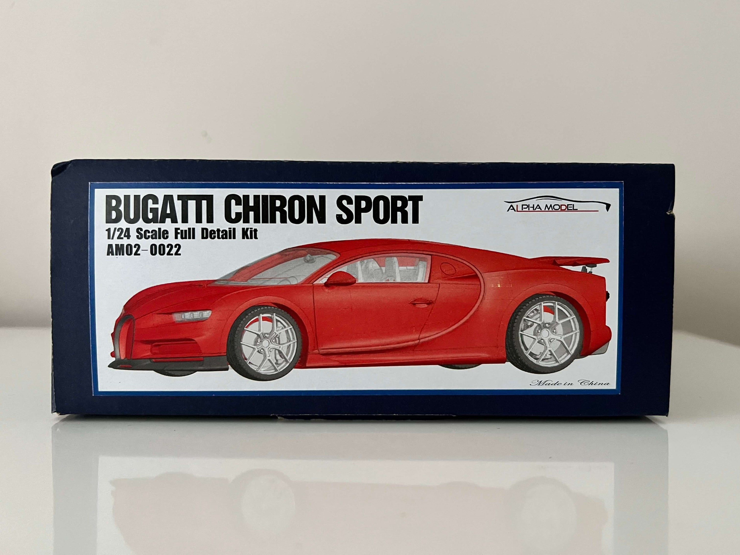 Alpha Model Bugatti Chiron Sport 1/24 - GPmodeling